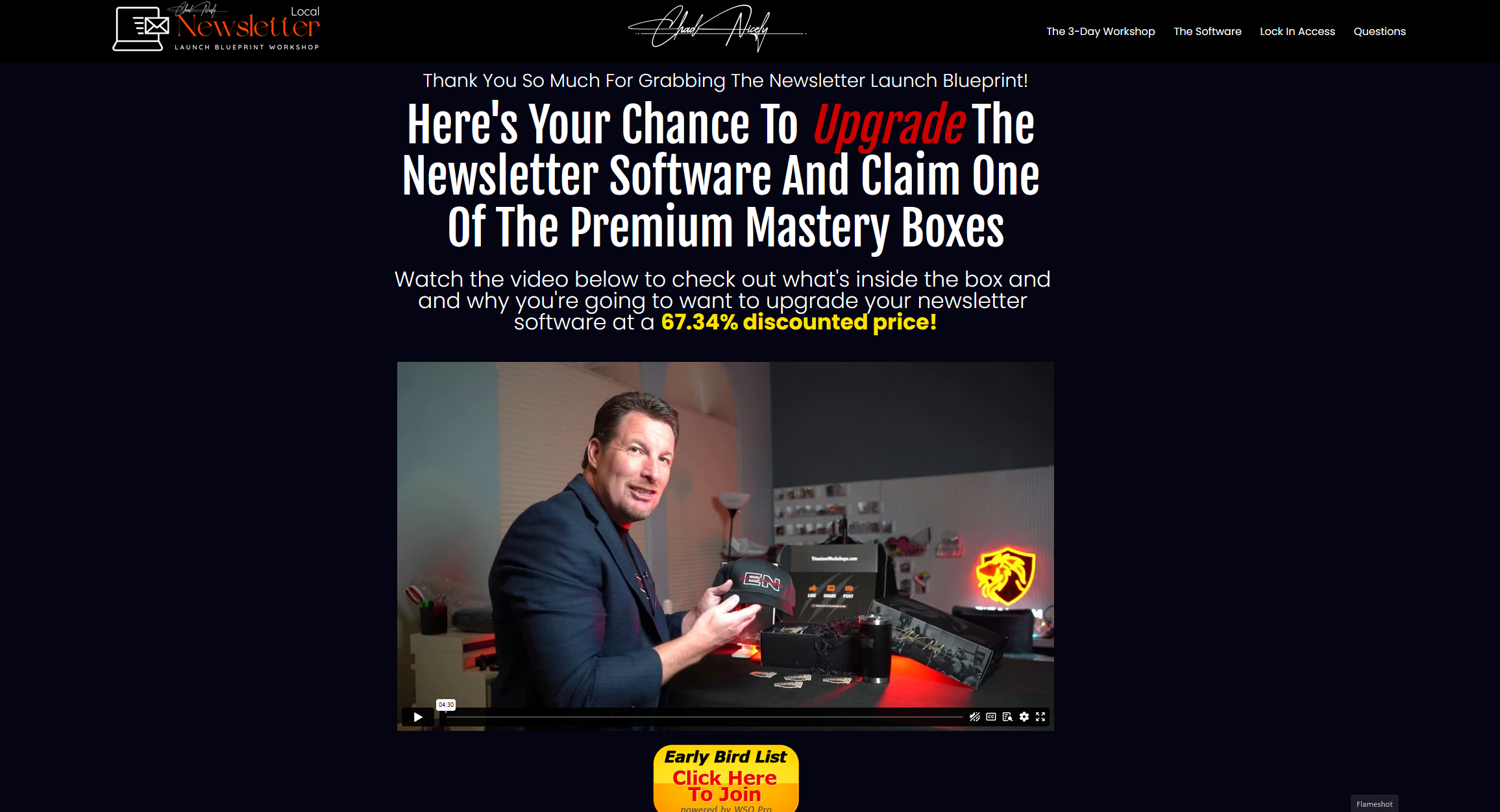 Local Newsletter Launch Blueprint Workshop